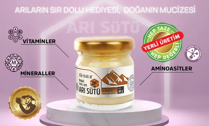 Arı Sütü İçinde Neler, Hangi Vitaminler Var? Demir Çinko Kolajen İçerir ...